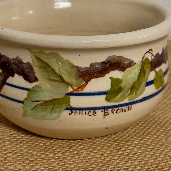 casey pottery | Dining | Vintage Casey Pottery Small Stoneware Bowl ...